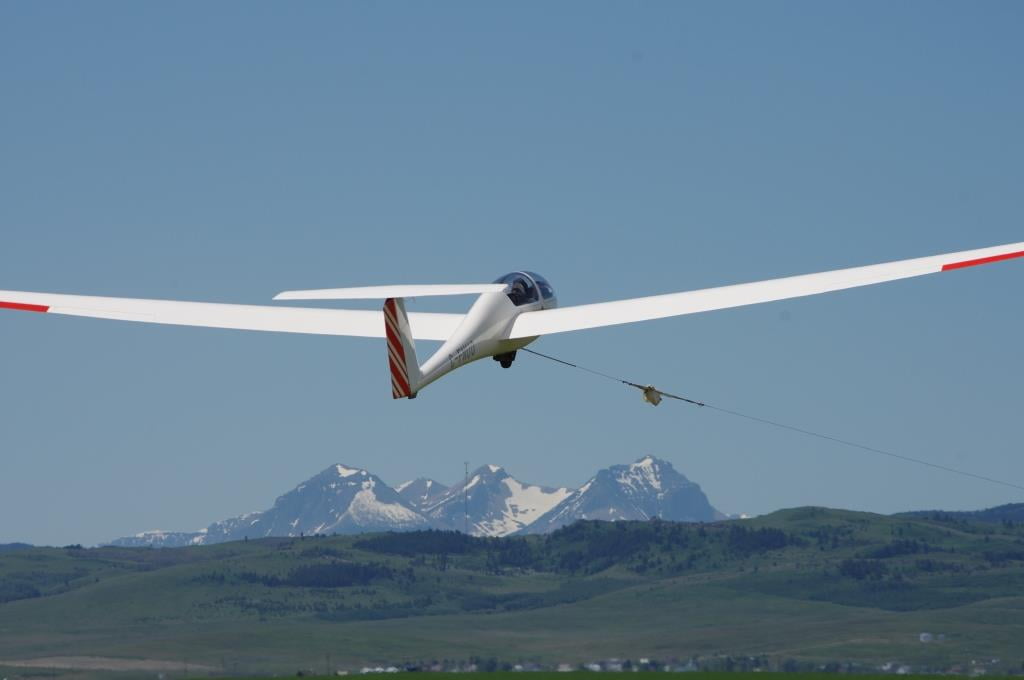 Familiarization Flight – Grob G103 Twin Astir – Lethbridge Soaring Club